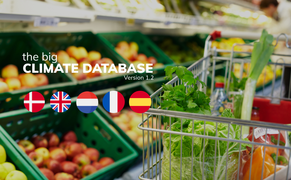 A bigger and better Climate Database of 540 food items - 2-0 LCA